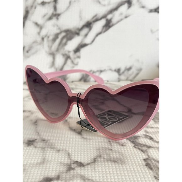 Accessories | New Barbie Heart Shaped Sunglasses Light Pink | Poshmark
